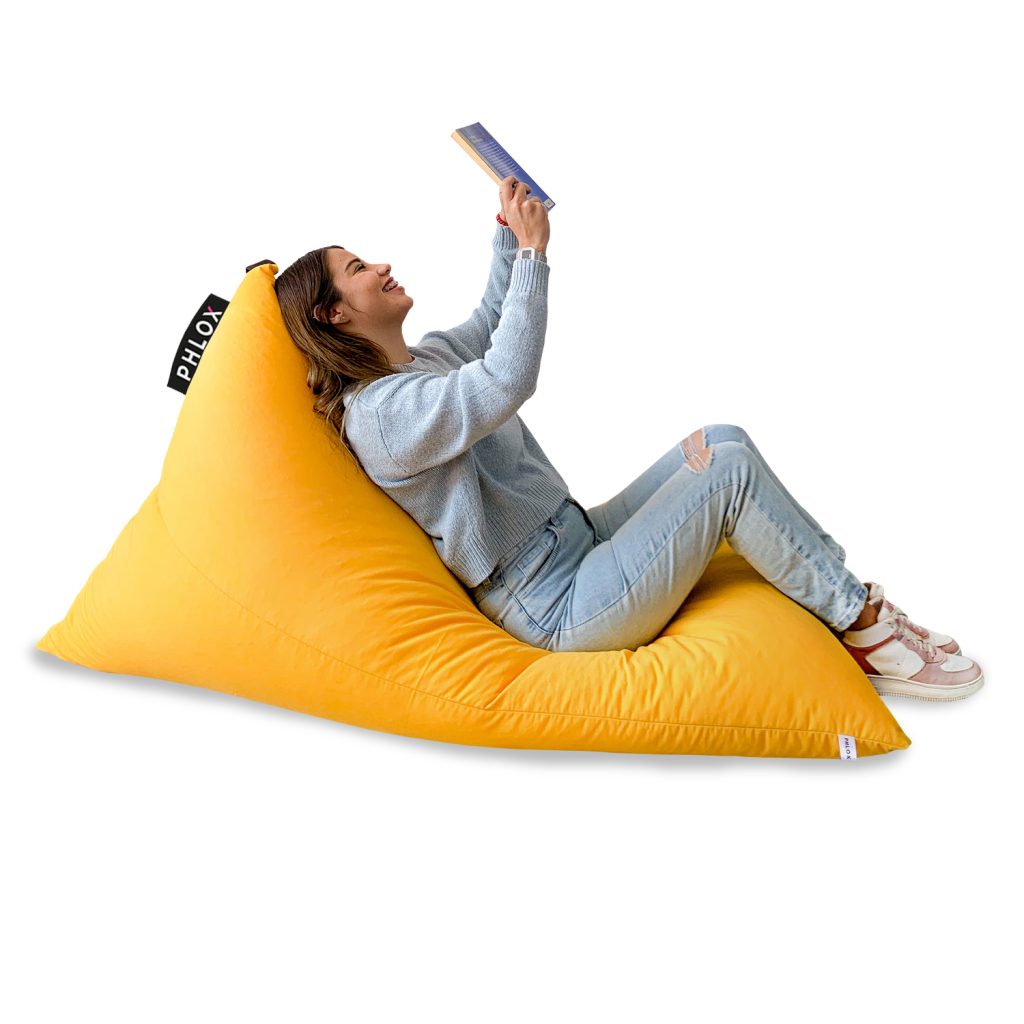 Puff Nana Adulto Triangular Amarillo Individual Phlox | PHLOX - Creando ...